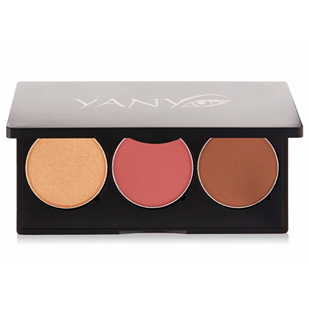 Confidence Pro-Cheek Palette | Bronzer, Blush, Contour, Shimm – Yany Beauty