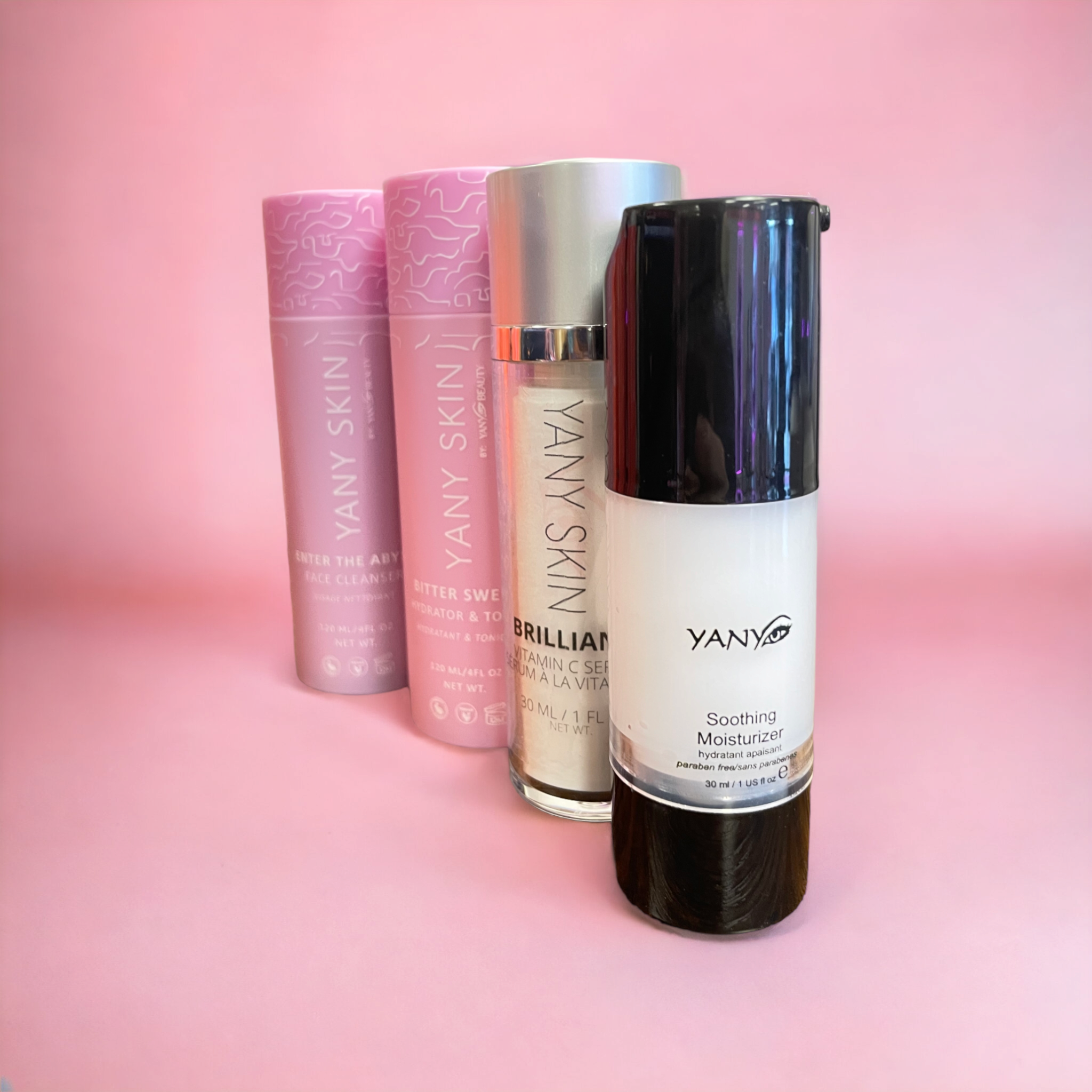 Bright Skin Bundle - 4 Step Skincare Set – Yany Beauty
